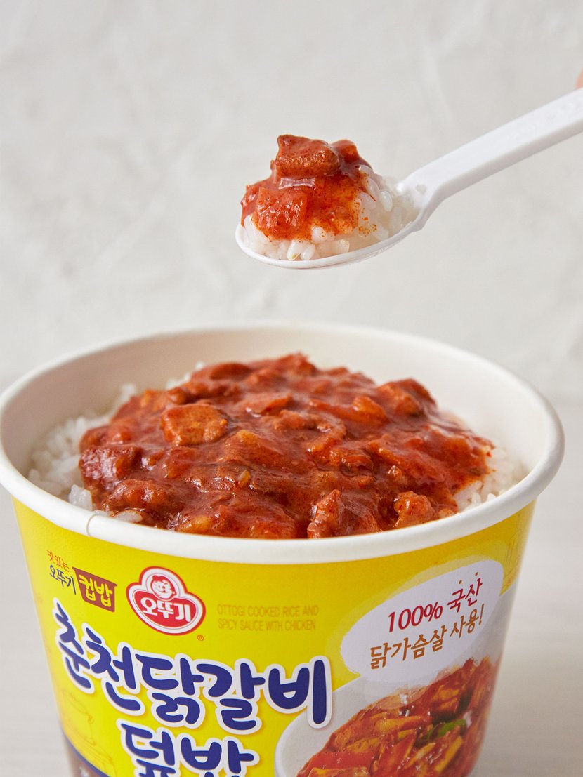 ktown4u.com : Ottogi Cup Rice Spicy Stir Fried Chicken 280g*1EA